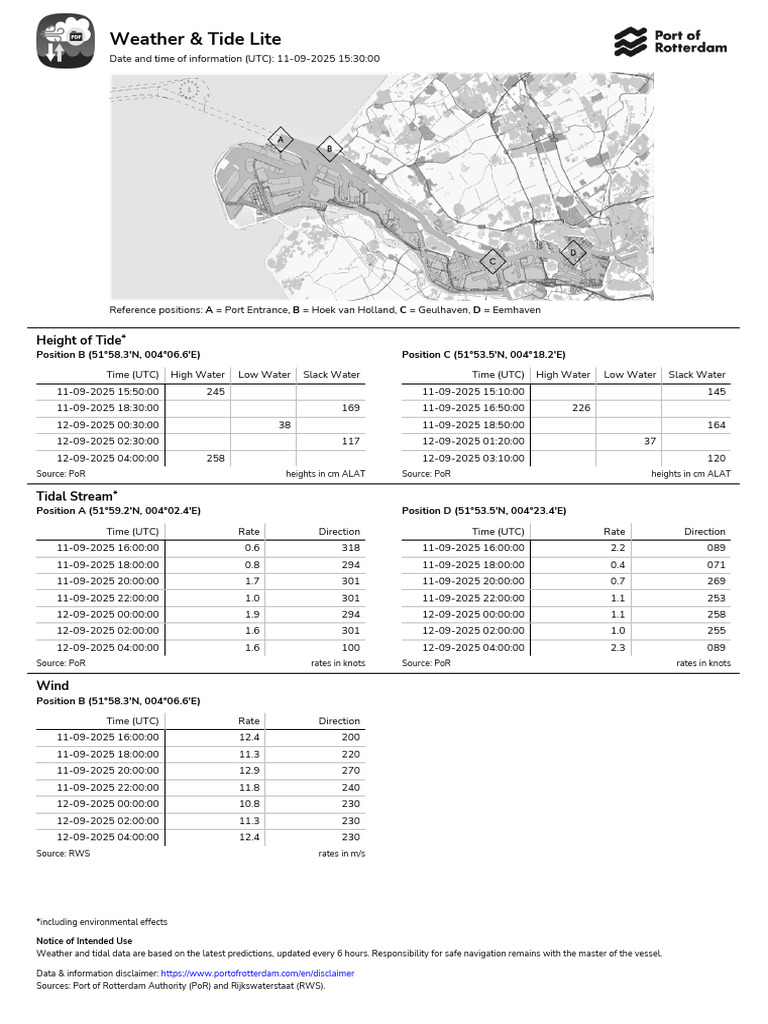 Weather and Tide Lite 2025-09-11 15.30.00Z | PDF | Tide | Tropical Cyclones