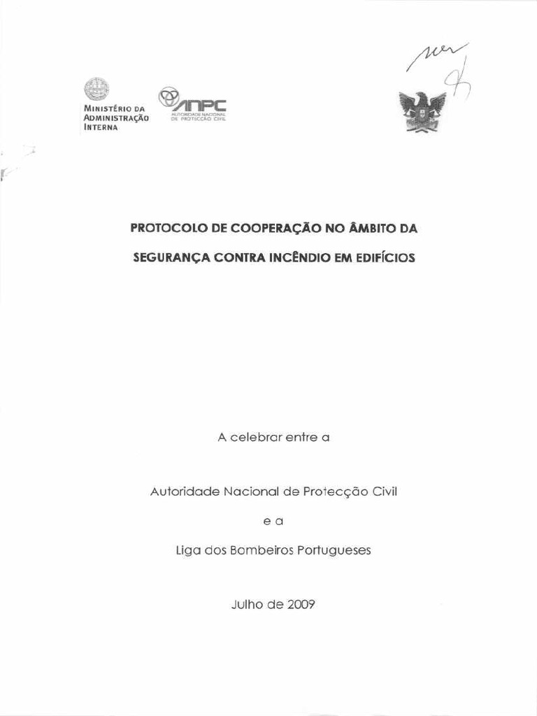 2009-07-00 Protocolo Anpc LBP Scie | PDF