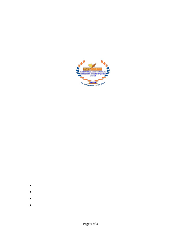 2025 ICT Technician Practical Assessment | PDF | Microsoft Office ...