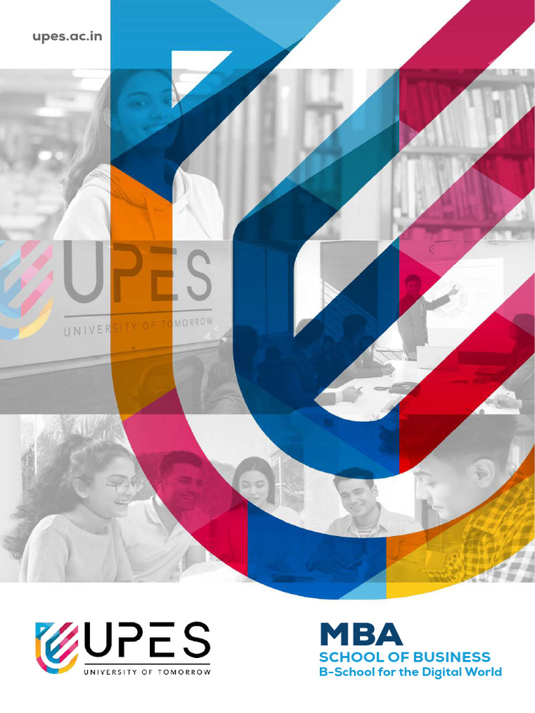UPES School of Business MBA Programs | PDF | Internship | Job Hunting
