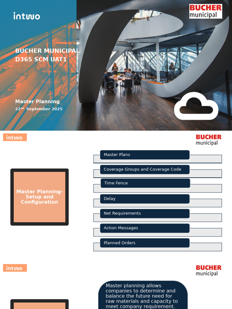 Master Planning Setup and Strategies | PDF | Inventory | Economies