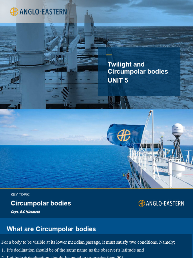 Understanding Circumpolar Bodies | PDF | Twilight | Sunset