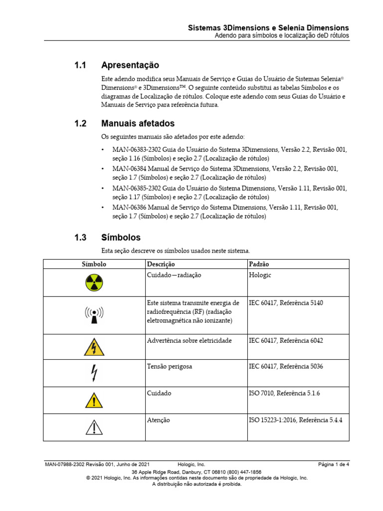 3Dimensions-Selenia Dimensions Symbols Addendum (MAN-07988-2302) Portuguese, Brazil Rev - 001 06 ...