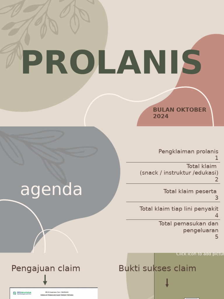 Ppt. PROLANIS Bulan Oktober | PDF