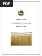 Chronological Filing System | PDF