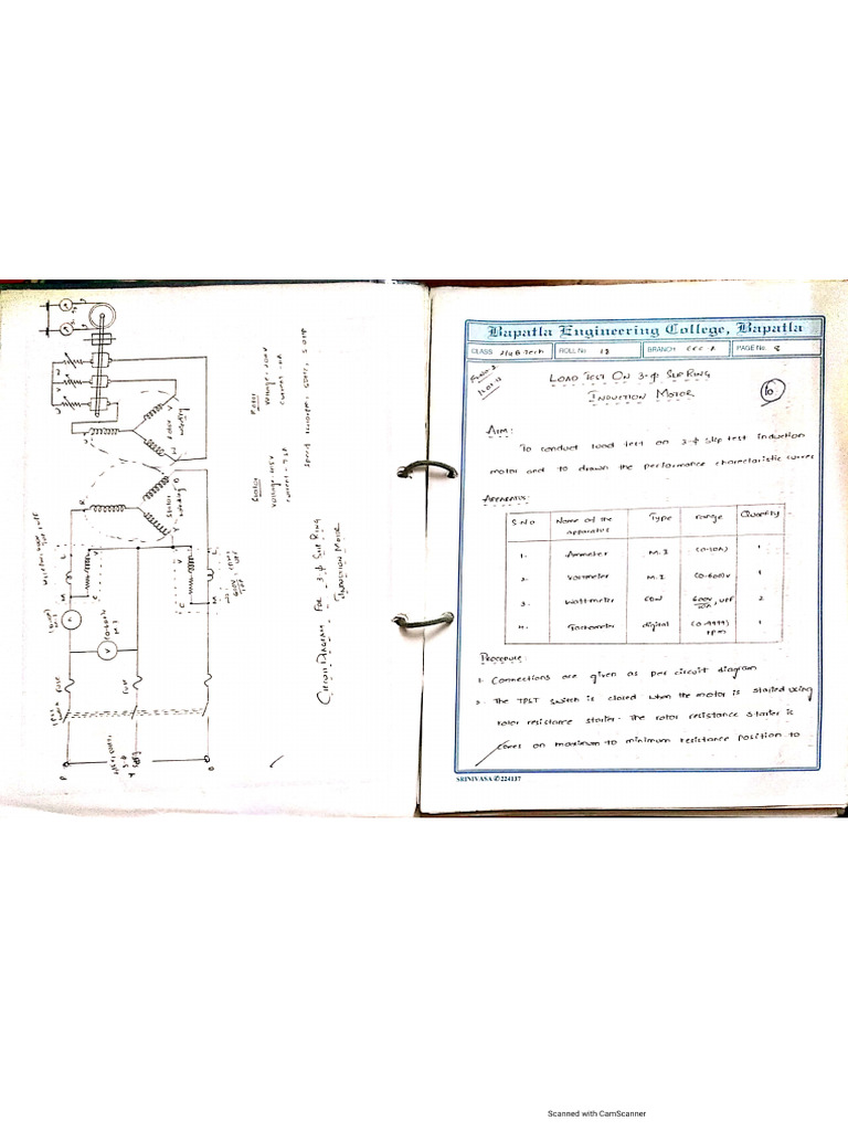 Machines Lab Experiments RECORD | PDF