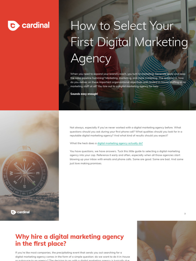 Choosing Your First Digital Marketing Agency | PDF | Digital Marketing ...