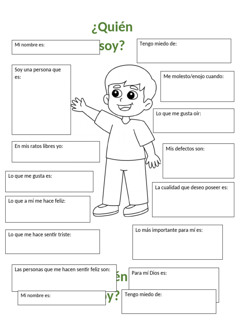 Reflexiones sobre mi identidad personal | PDF