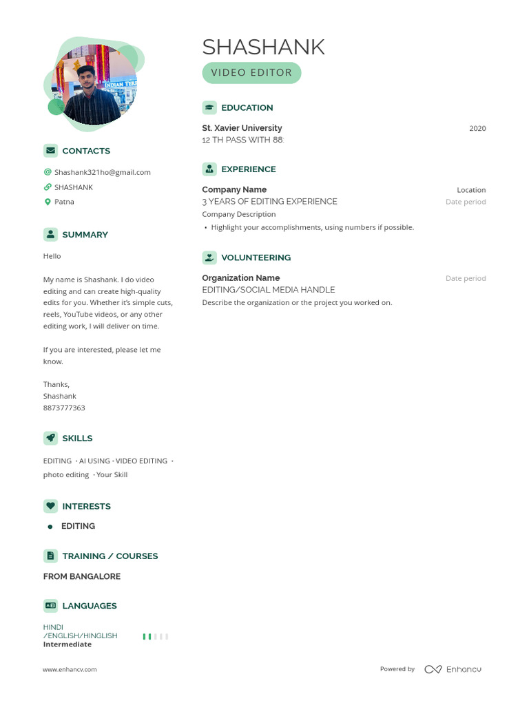 Shashank Resume | PDF