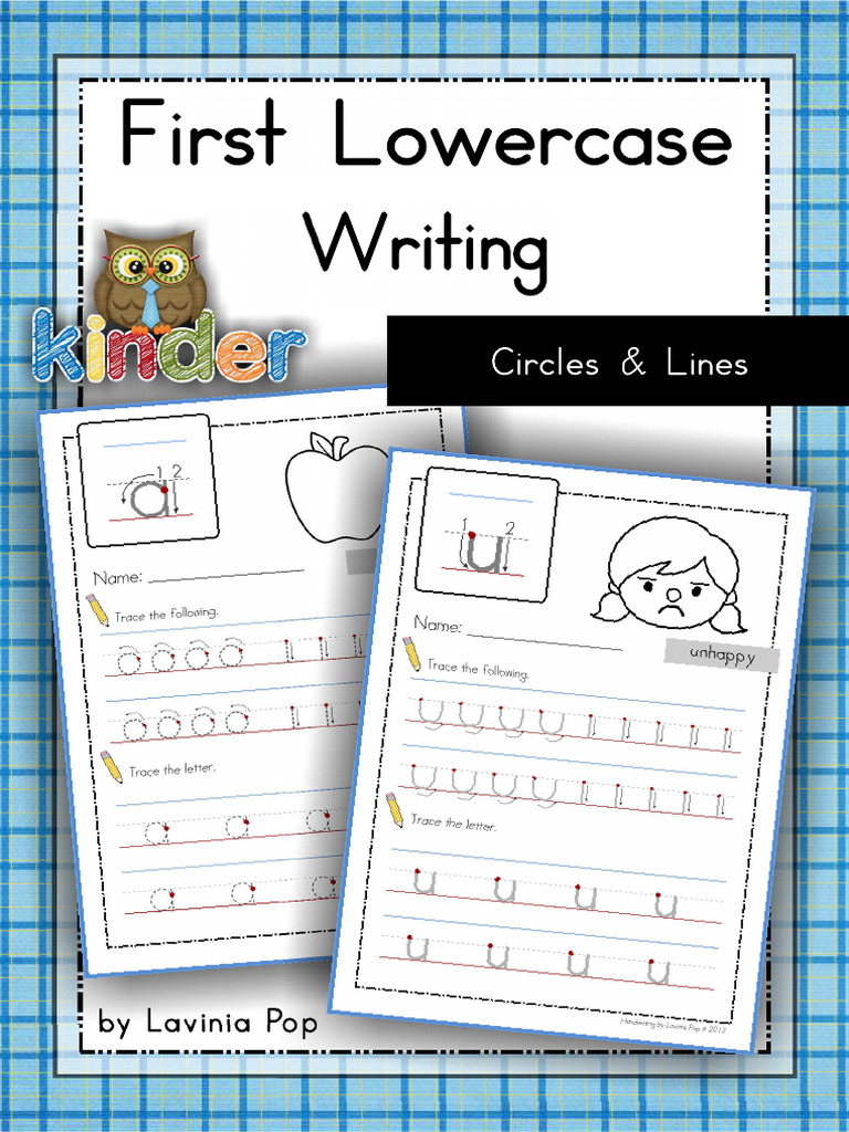 First Lowercase Tracing | PDF