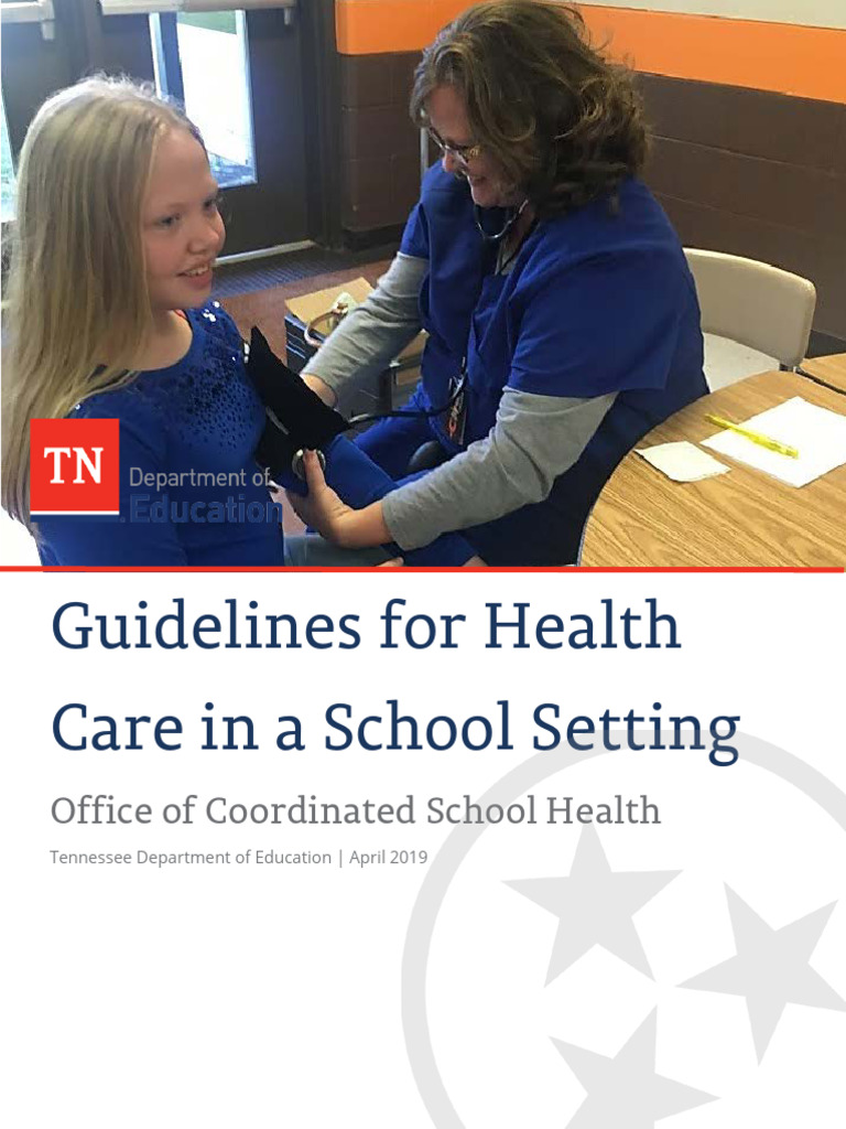 School Health Care Guidelines Tennessee | PDF | Health Insurance ...