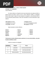 Examen de Verbos Reflexivos en Español | PDF | Verbo | Sintaxis