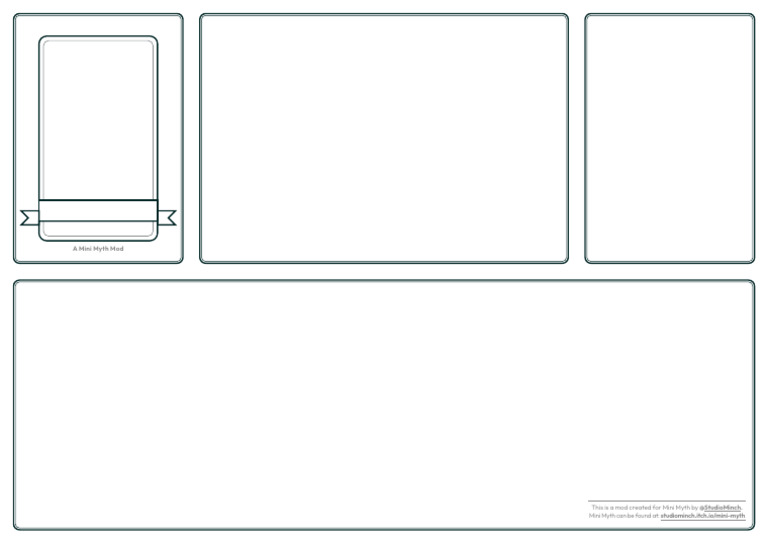 Mini Myth MOD - Digital Template | PDF