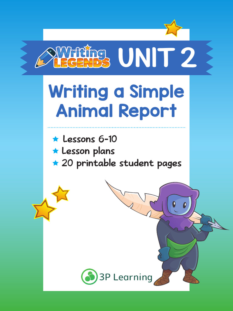 Writing A Simple Report - Map - 2 - Lessons - 6 - To - 10 | PDF ...