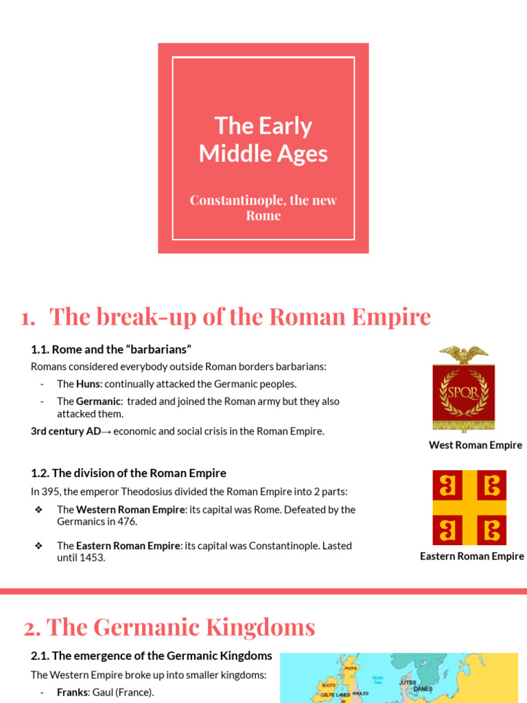 Resumen 2.0. Unit 1. The Early Middle Ages | PDF | Germanic Peoples | Caliphate