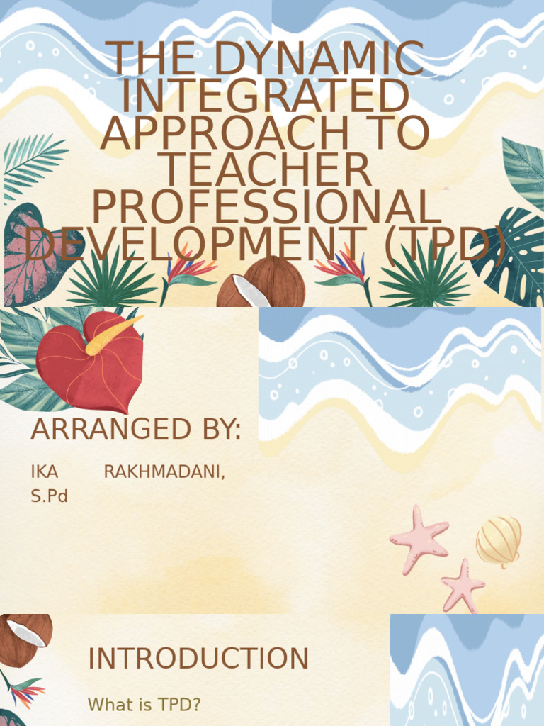 Dynamic Integrated Teacher Development | PDF