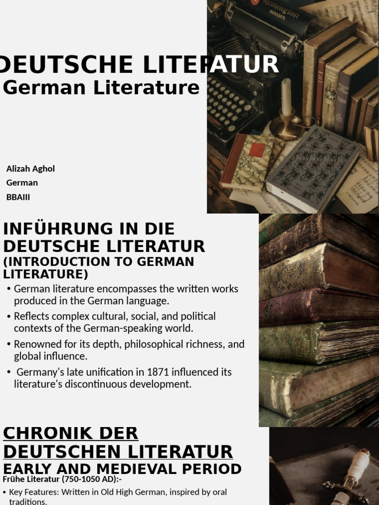 Deutsche Litertur | PDF | Romanticism | German Literature