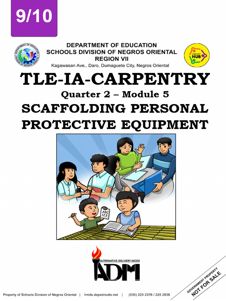 Carpentry 9 10 Module 5 q2 | PDF | Personal Protective Equipment ...