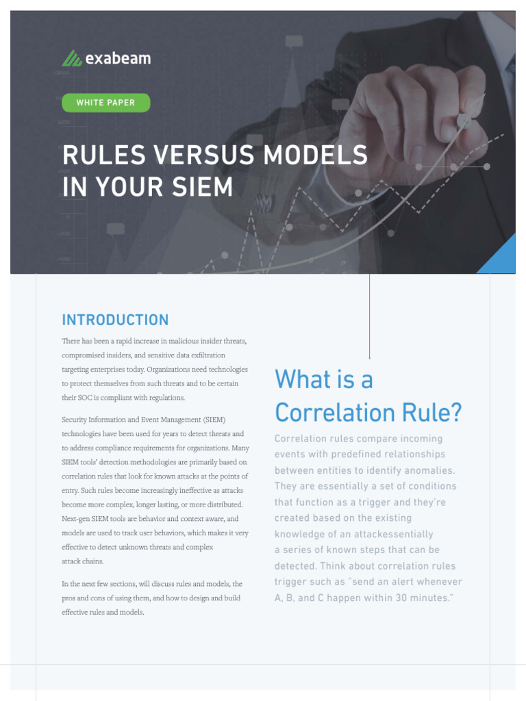 SIEM: Rules vs. Models Explained | PDF | Malware | Antivirus Software
