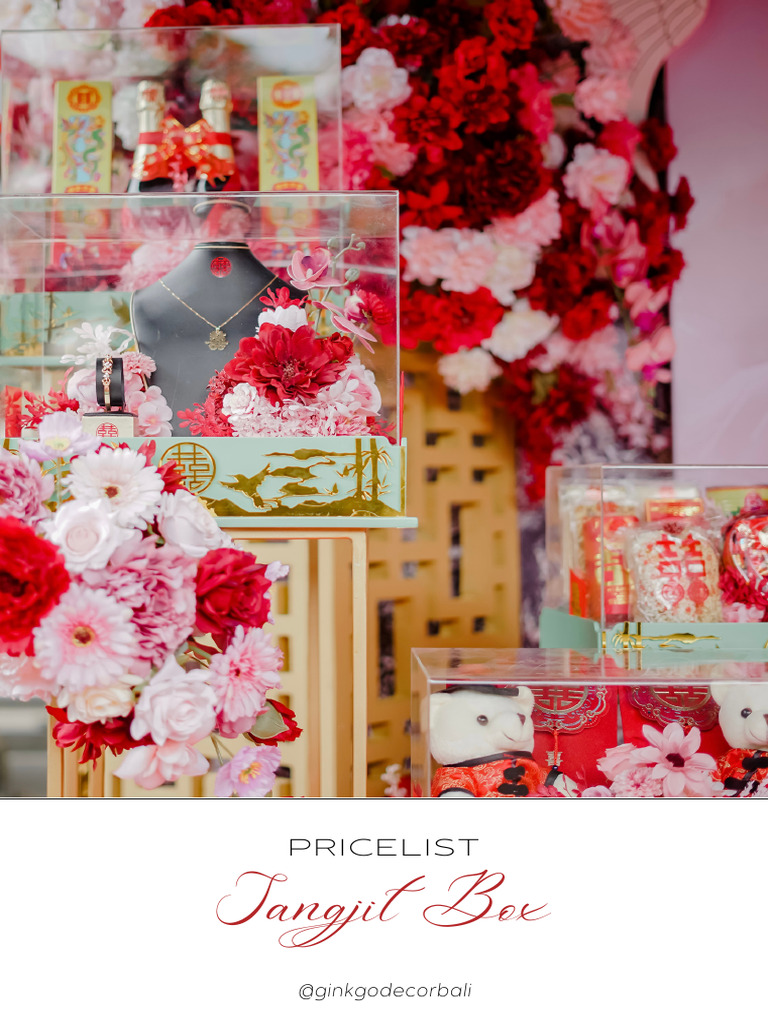 Pricelist Box Sangjit | PDF