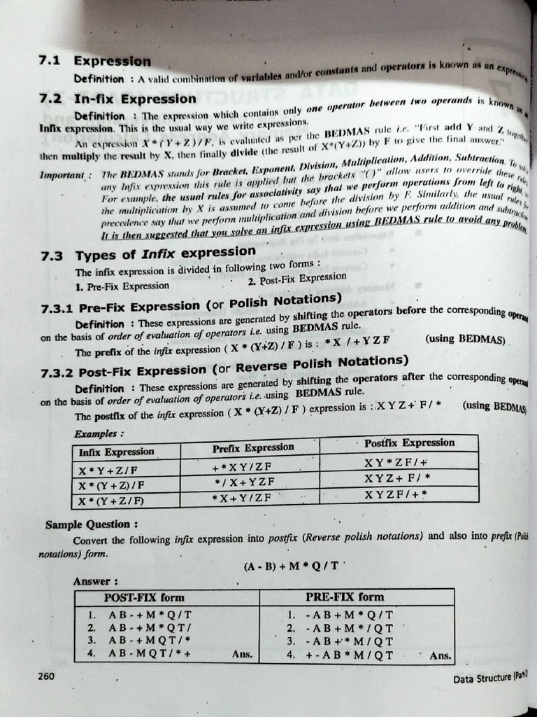 Infix Postfix Prefix | PDF | Mathematical Notation | Notation