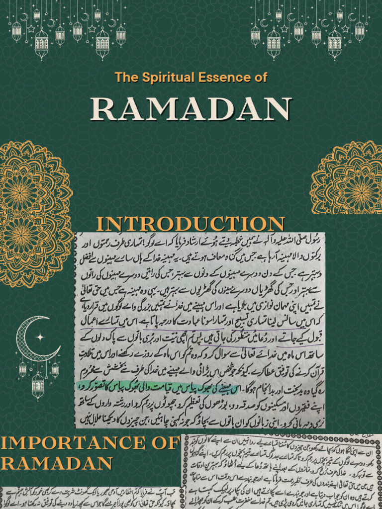 Ramzan Ka Istaqbal Kese Kare - PDF 2 (How To Prepare Urself For Ramadan ...