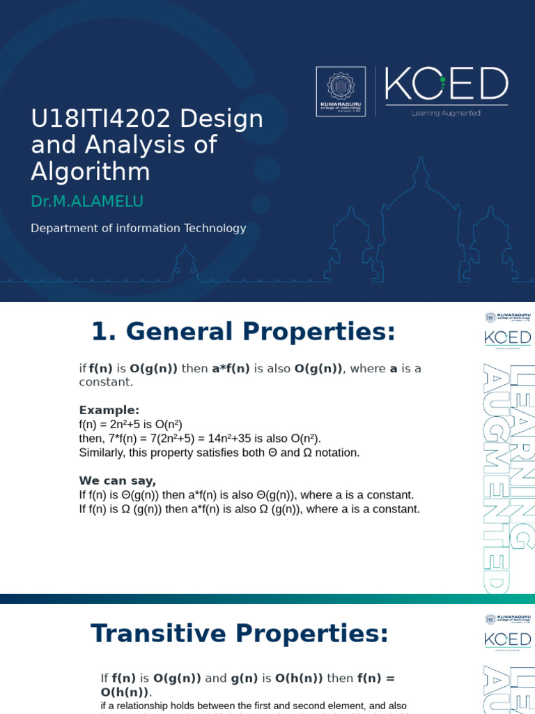 Asymptotic Properties | PDF | Theoretical Computer Science ...