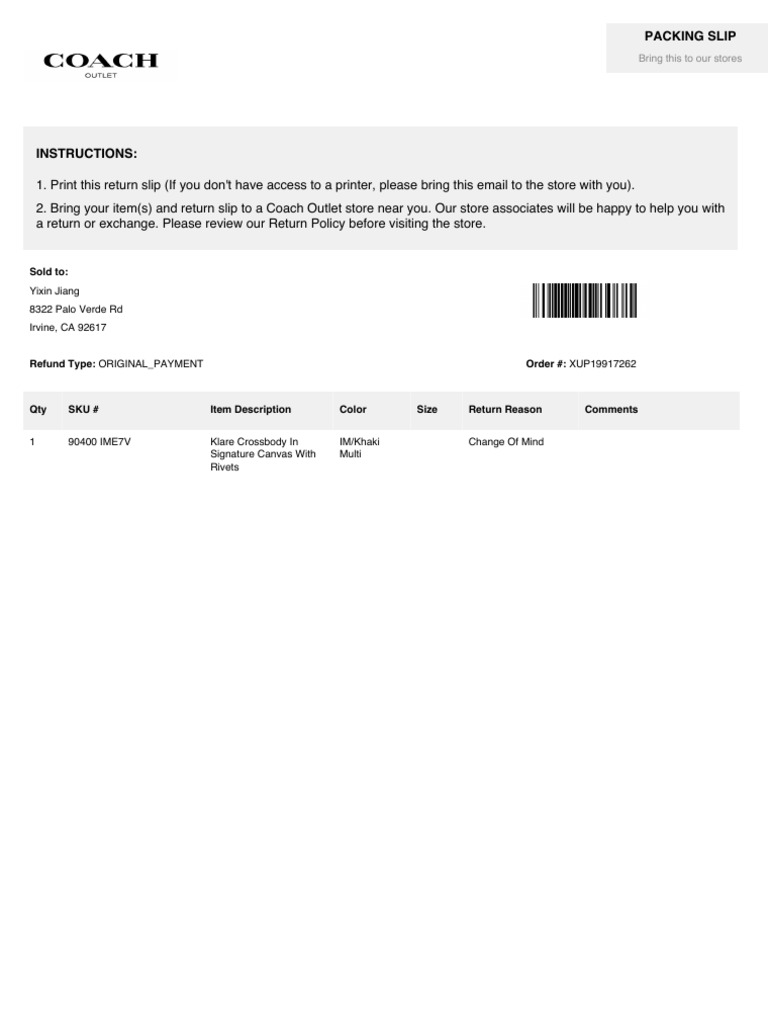 Returnscoachoutletviewlabelreturn Id AlbwJPmZWqK0aD0r | PDF