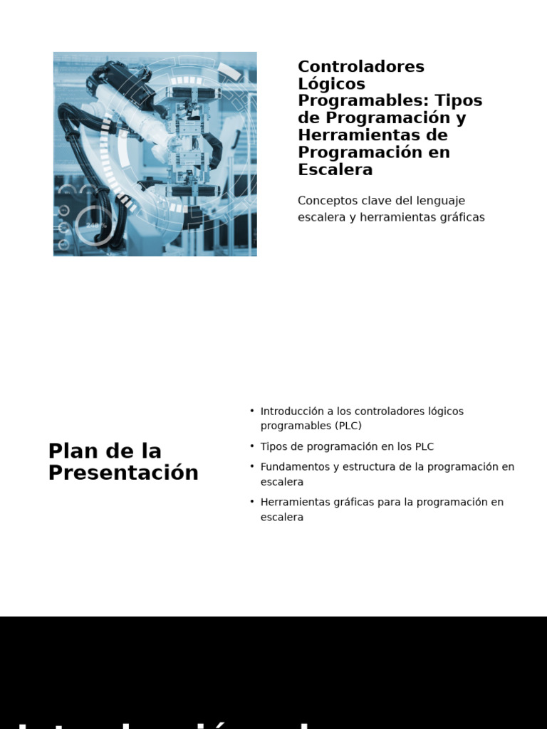 Programación de PLC: Lenguaje Escalera y Herramientas | PDF ...