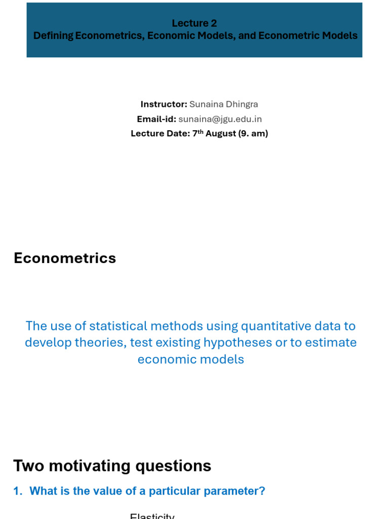 Lect 2 | PDF