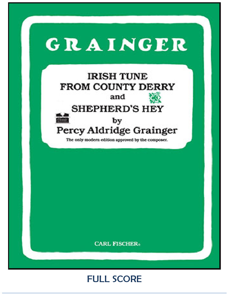FULL SCORE Percy Grainger | PDF