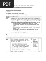 AQA GCSE Religious Studies Revision Guide | PDF | Sacraments | Baptism