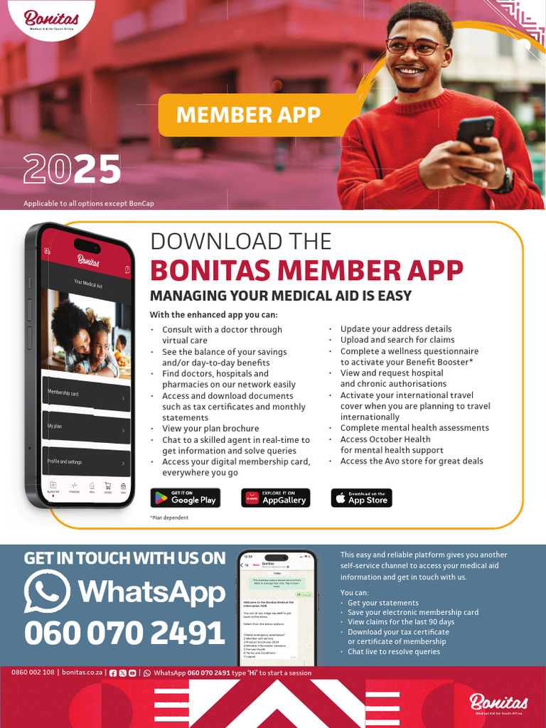 Bonitas Member App: Manage Medical Aid | PDF | Computing | Software