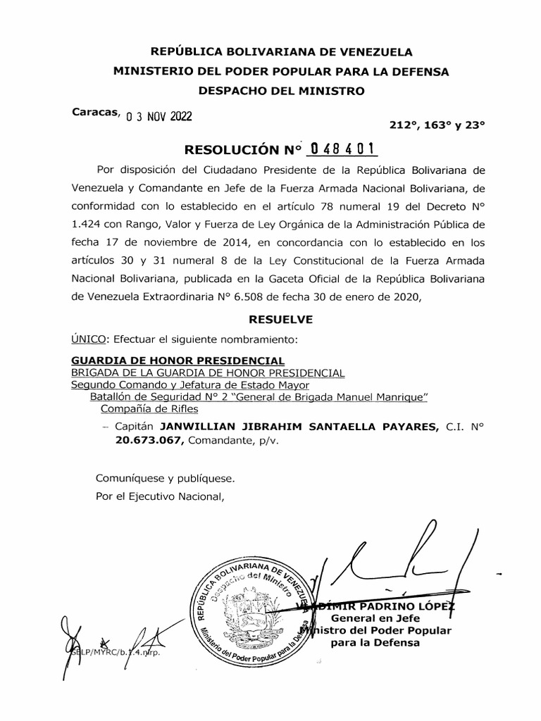 GHP Nombramiento | PDF