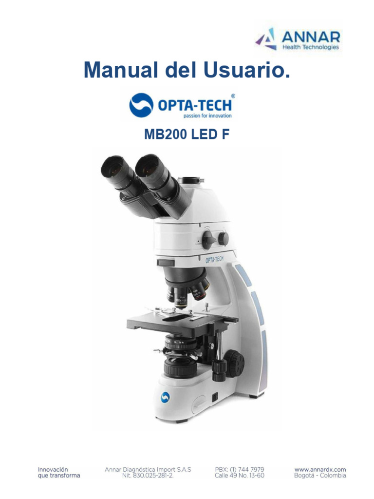 Mb-200fl-Manual de Usuario | PDF | Lente de la cámara | Diodo emisor de luz