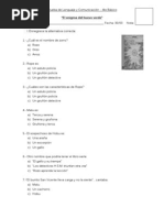 Prueba EL ENIGMA DEL HUEVO VERDE - BRUTO Y RESPUESTAS | PDF | Estudios de idiomas extranjeros