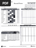 TONI-4 Nonverbal Intelligence Test Guide | PDF | Mental Disorder ...