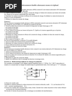 1 - TD - 4 - Solution - 4 Redressement Triphasé Non Commandé Commandé | PDF | Redresseur ...