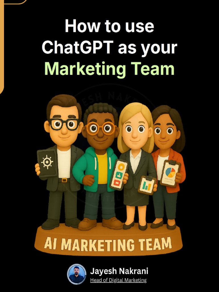 How To Use ChatGPT As Your Marketing Team 1753430763 | PDF