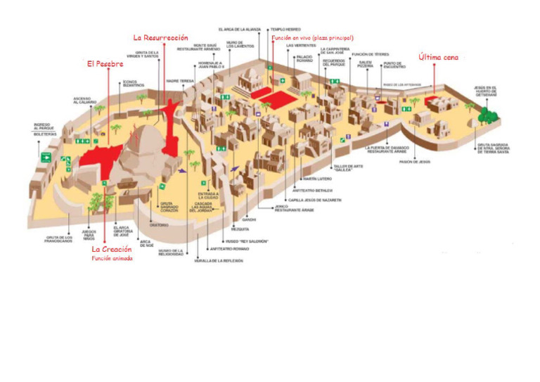 Mapa Tierra Santa | PDF