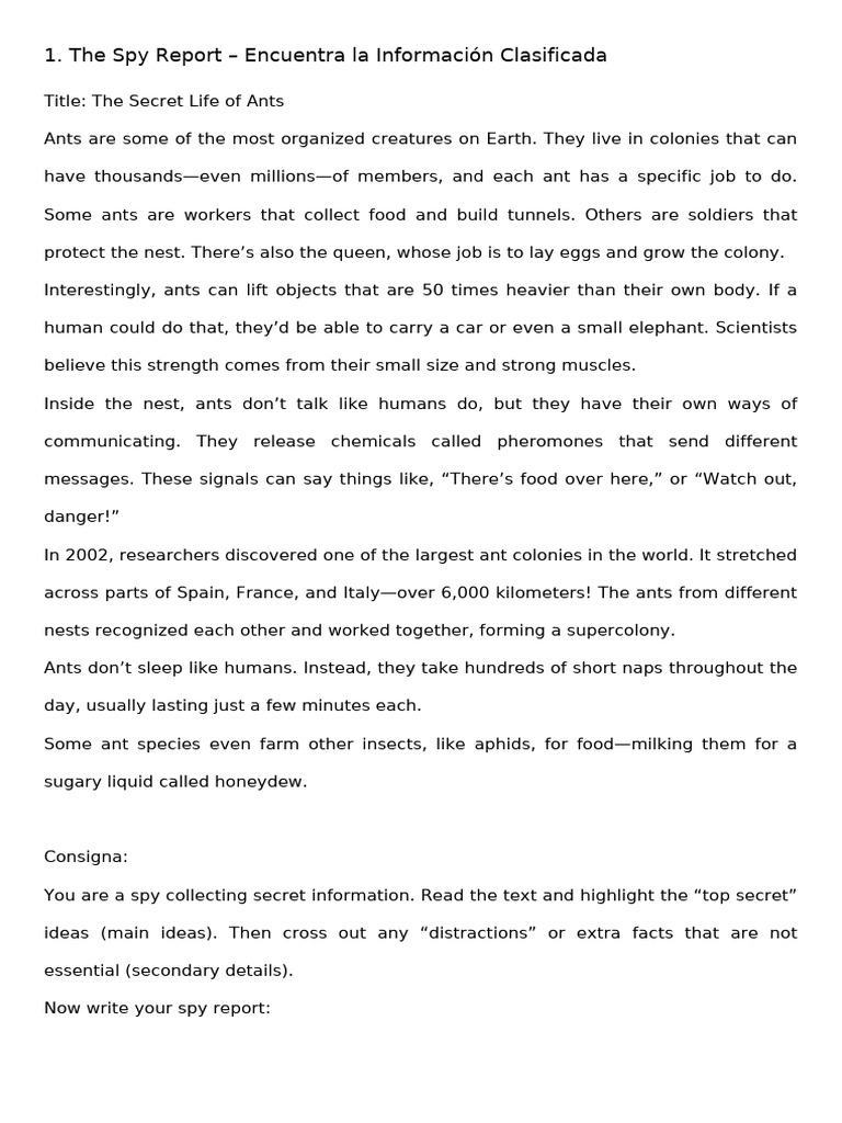 Reading Comprehension Challenges | PDF | Mount Everest | Ant