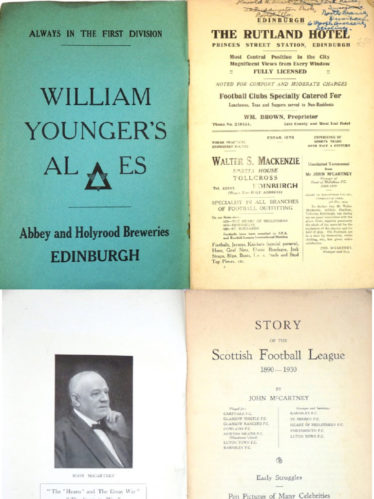 Scottish Football League Story 1930 | PDF