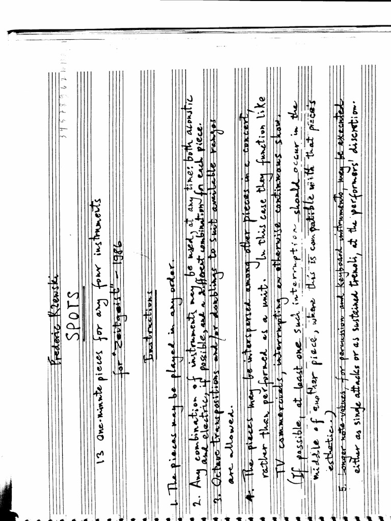 Spots | PDF