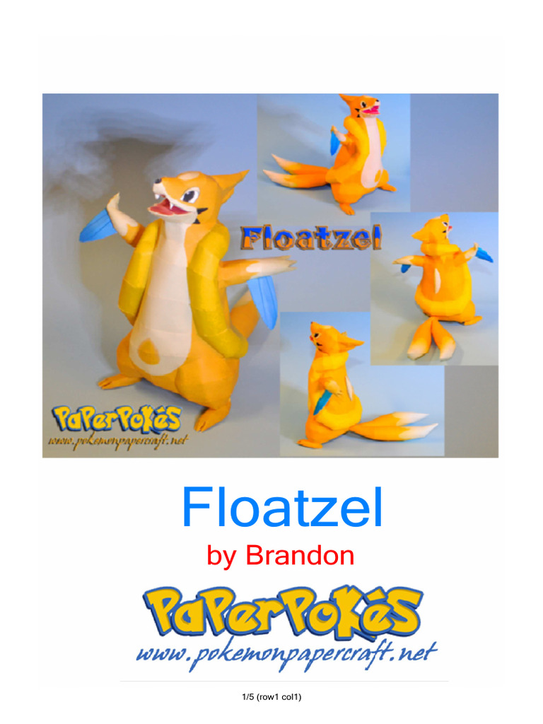 Floatzel Overview and Stats | PDF