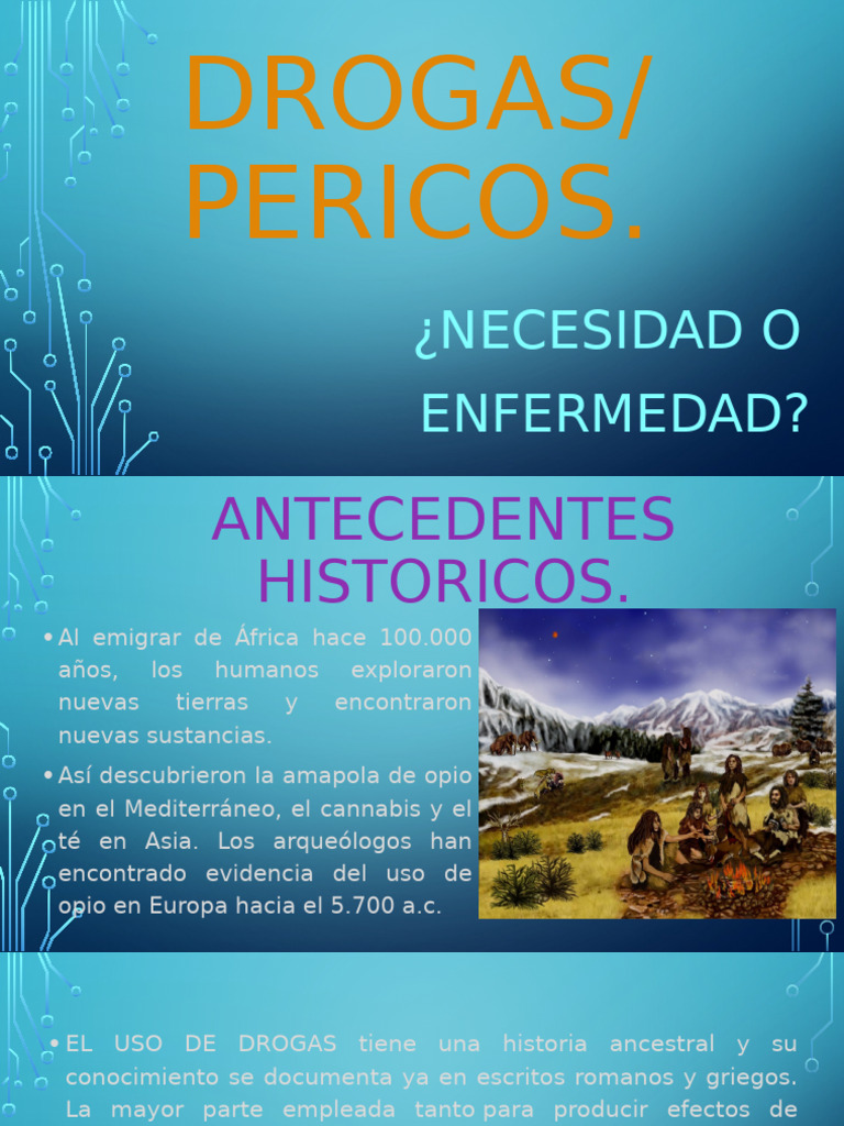 Pericos DGS | PDF | La dependencia de sustancias | Despachador de drogas