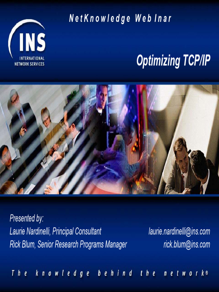 TCP/IP Optimization Strategies Guide | PDF | Transmission Control ...