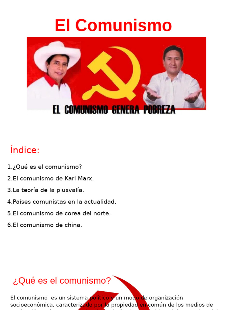 Entendiendo el Comunismo y sus Variantes | PDF | Comunismo | Karl Marx