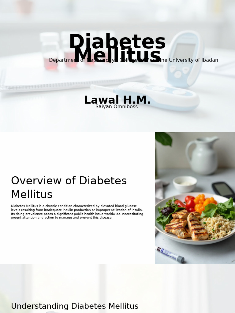 Understanding Diabetes Mellitus Overview | PDF | Diabetes | Hyperglycemia