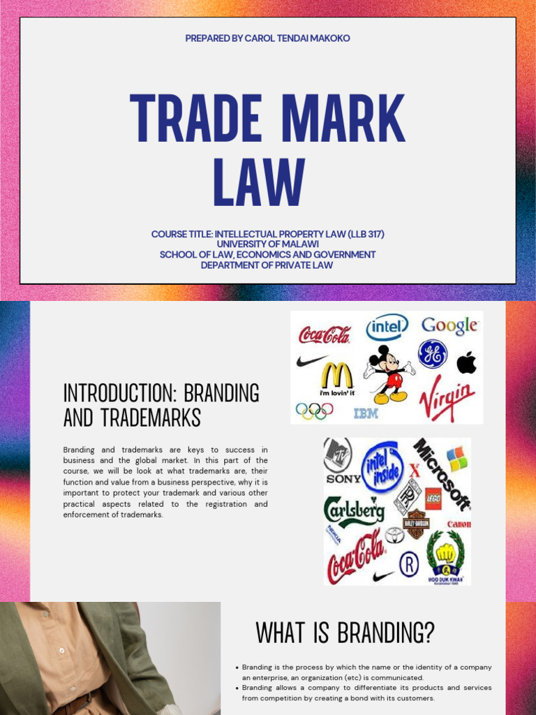 Understanding Trademark Law Basics | PDF | Trademark | Brand
