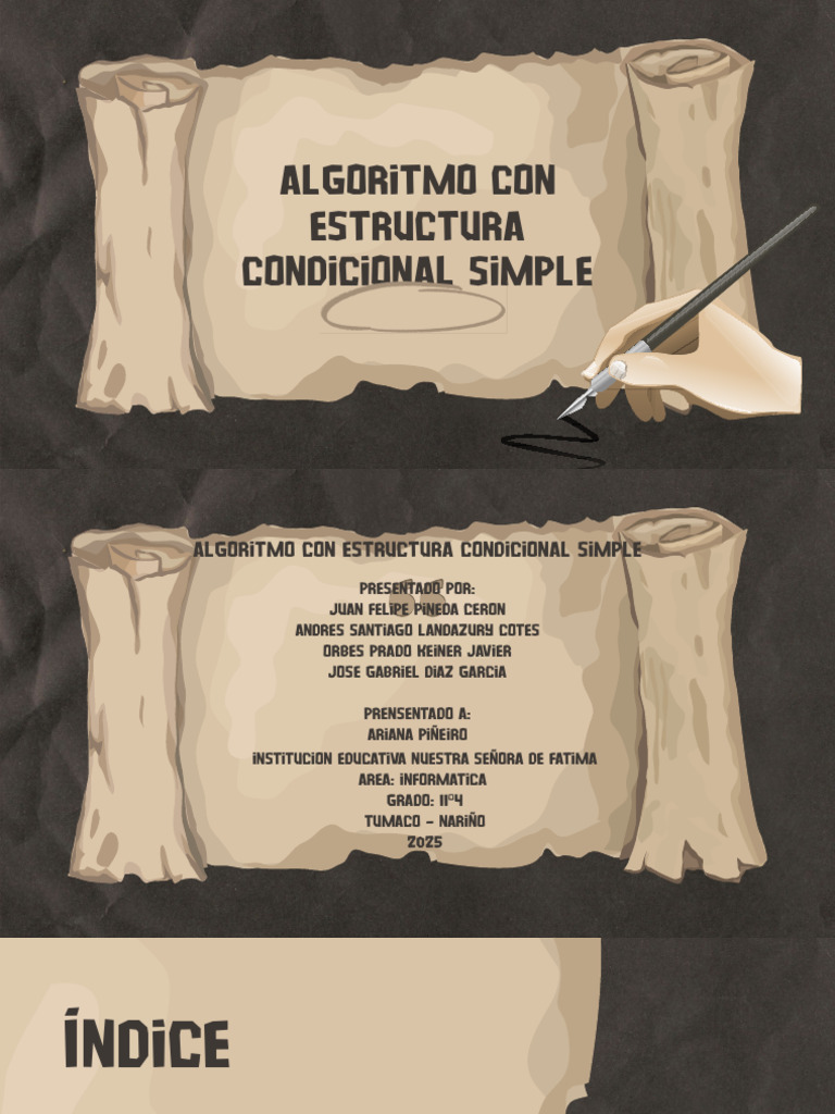 Algoritmo Con Estructura Condicional Simple | PDF | Programa de ...